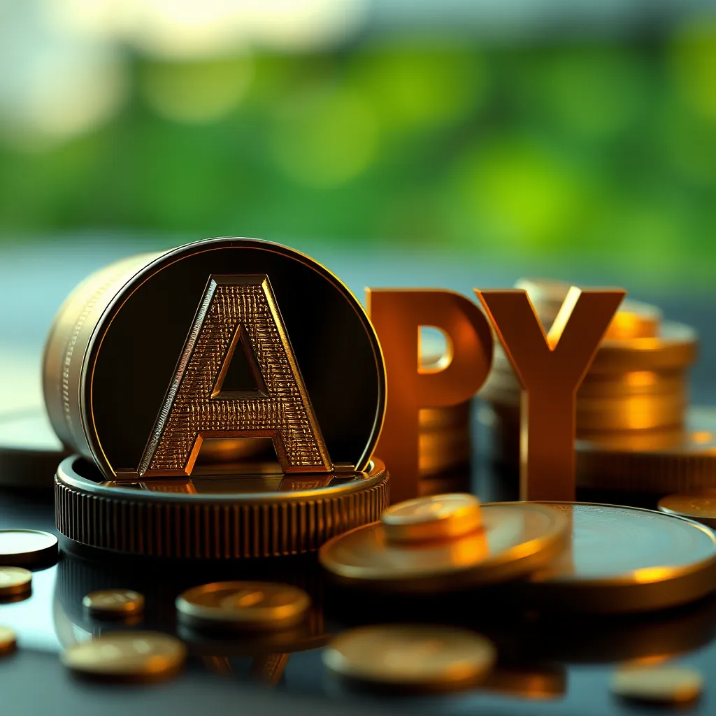 APR과 APY: 금융 이해의 기초